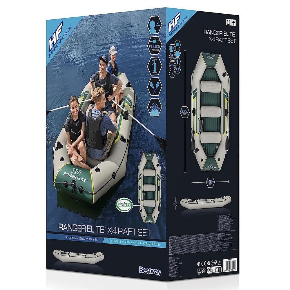 Bestway Hydro-Force Ranger Elite X4 Raft Set,Bestway Hydro-Force Ranger ...