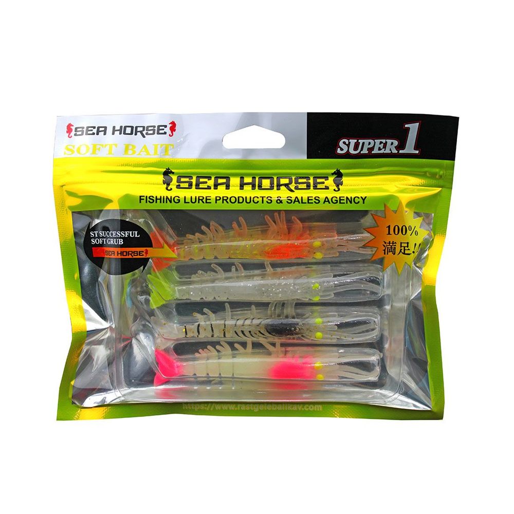 Sea Horse Manic Shrimp 7cm Mix Package 4 Lü,Sea Horse Manic Shrimp 7cm ...